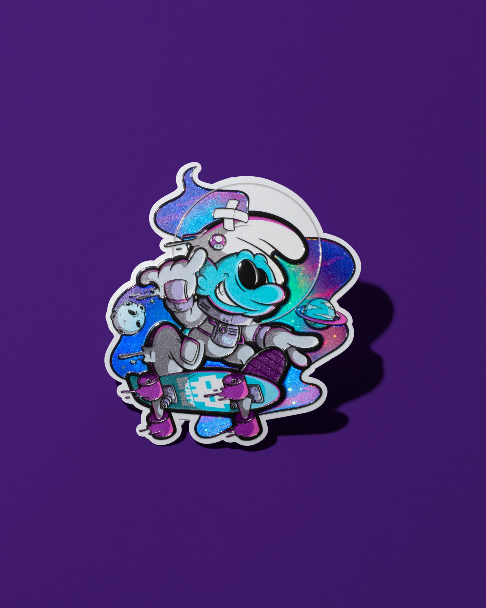 Custom Embossed Stickers | StickerBros