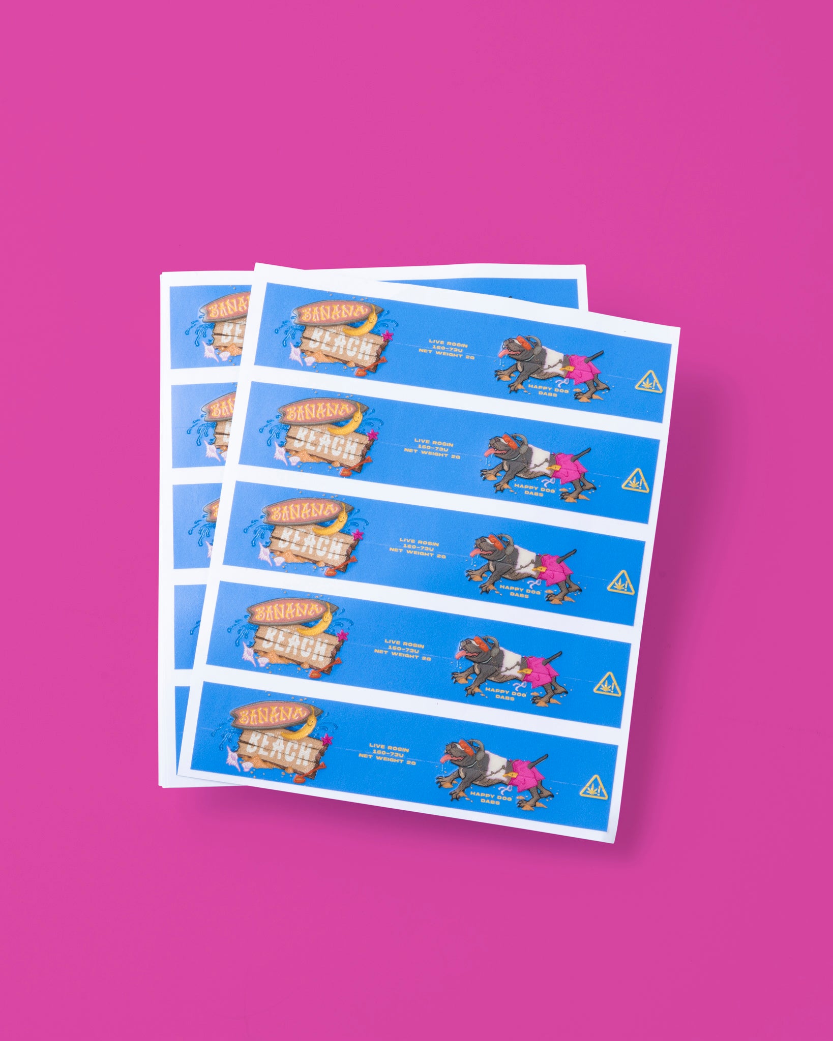 Custom Embossed Labels | StickerBros